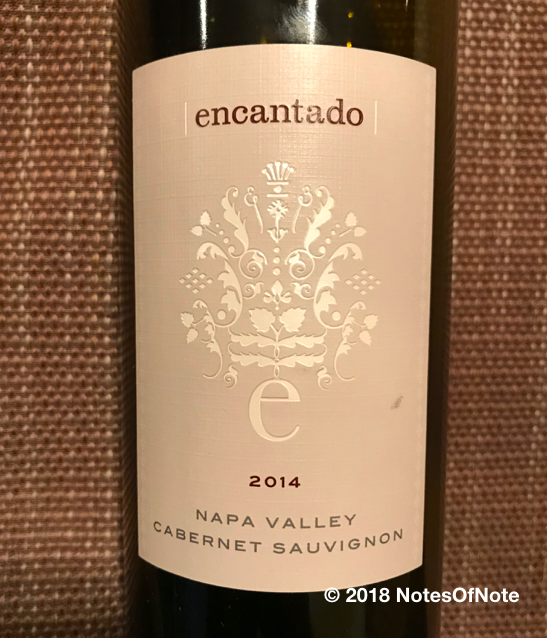 2014 Encantado Cabernet Sauvignon, Pine Ridge Vineyards | NotesOfNote